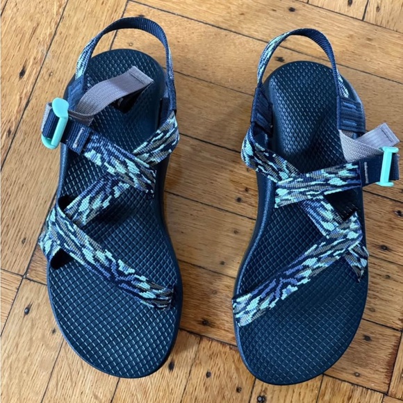 Chaco | Shoes | Chaco Z Classic Sandal In Flare Dark Aqua | Poshmark